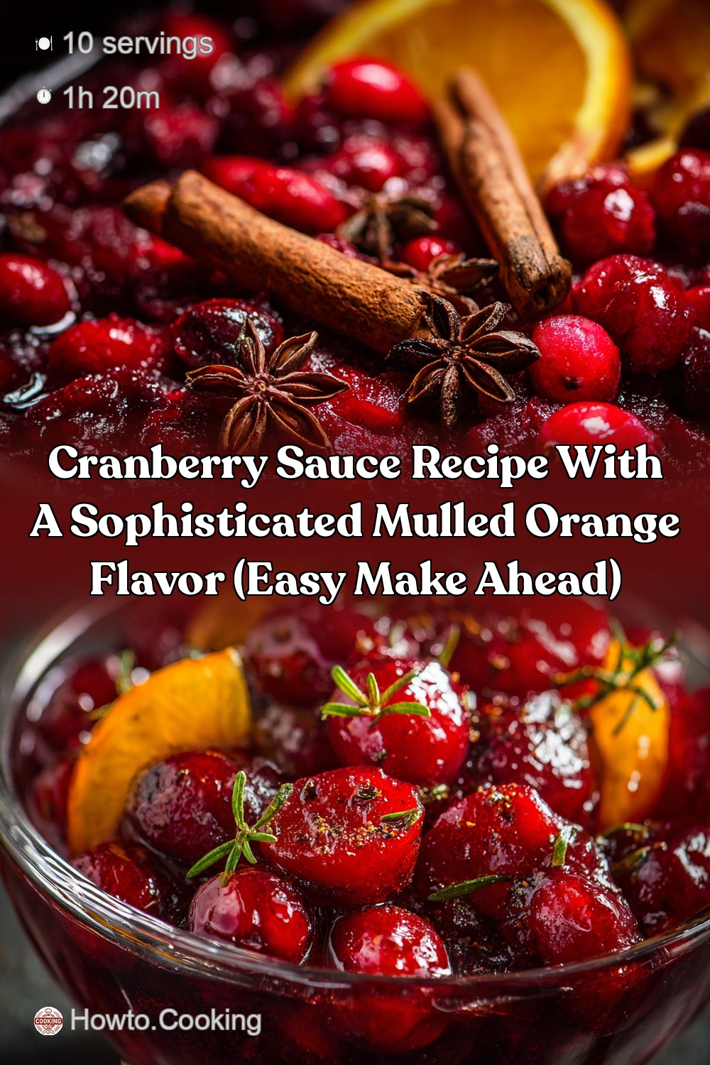 Cranberry Sauce: Easy Mulled Orange Spice Recipe (Make…