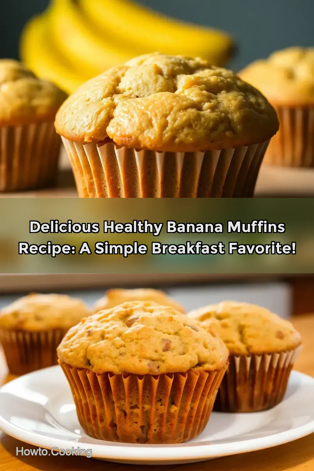 Easy & Moist Banana Muffins Recipe Easy: Perfect For…