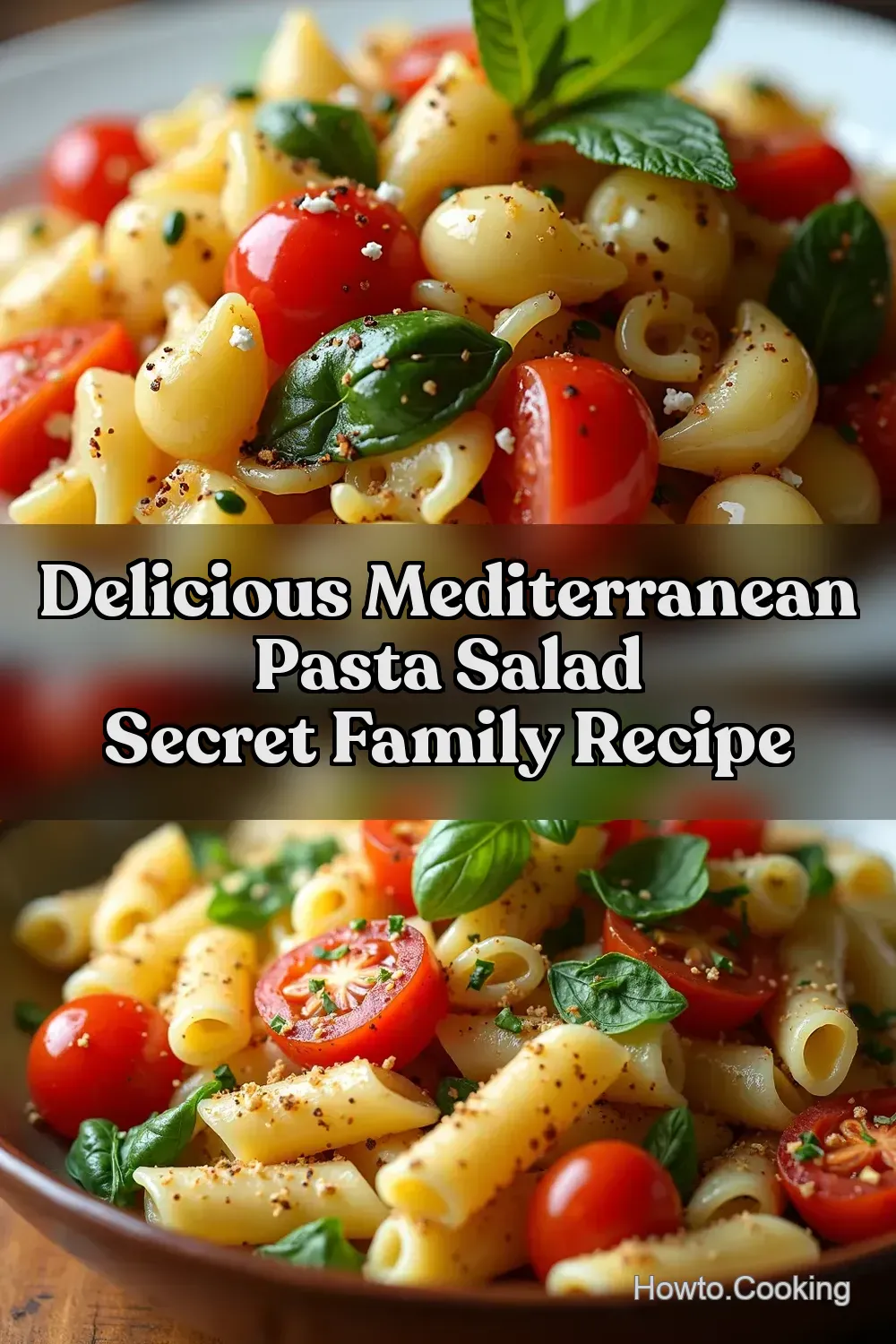 SunKissed Cold Mediterranean Pasta Salad Taste the Aegean