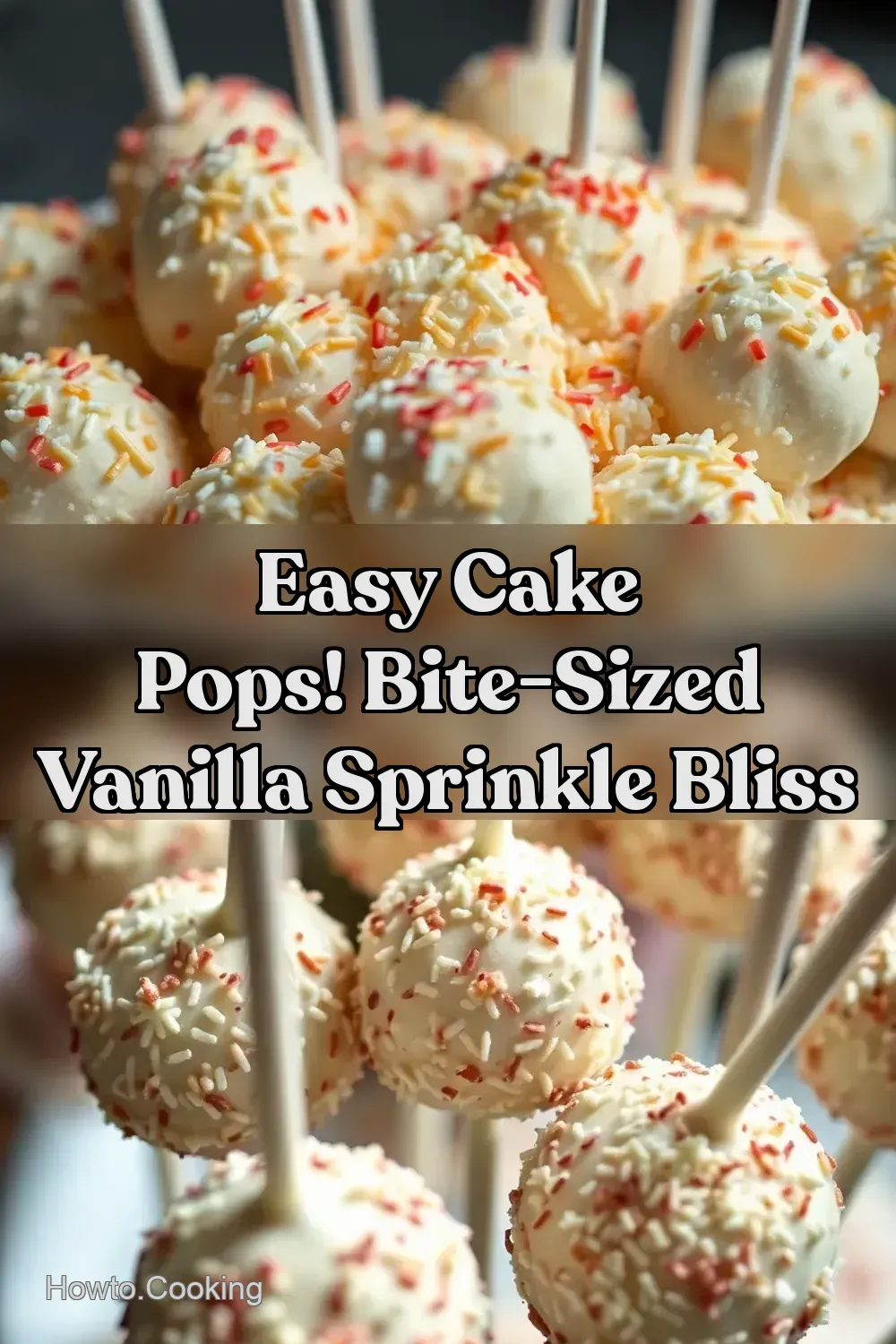 How Do You Make Cake Pops? Easy Vanilla Sprinkle Recipe
