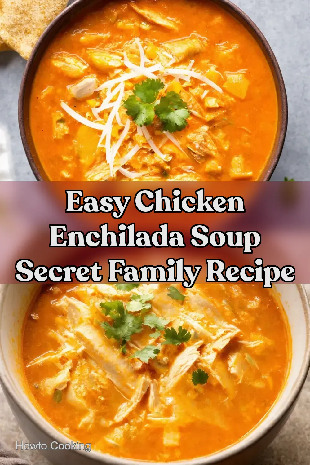 Chicken Enchilada Soup Fiesta in a Bowl Easy Recipe - How…