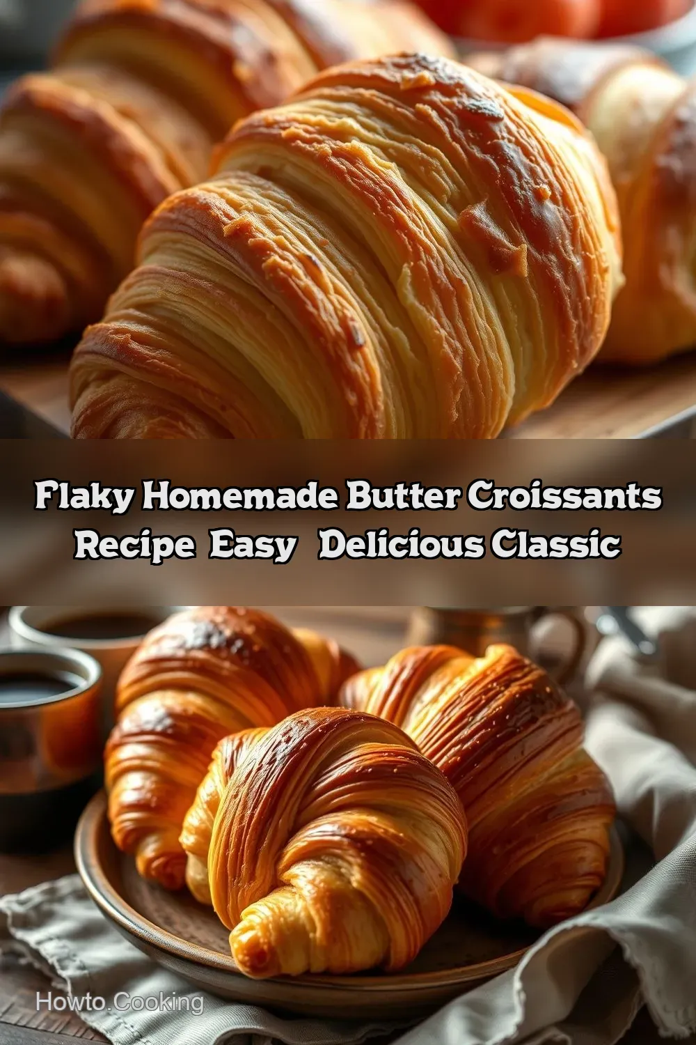 Classic French Croissants Recipe: Flaky, Buttery & Easy to…