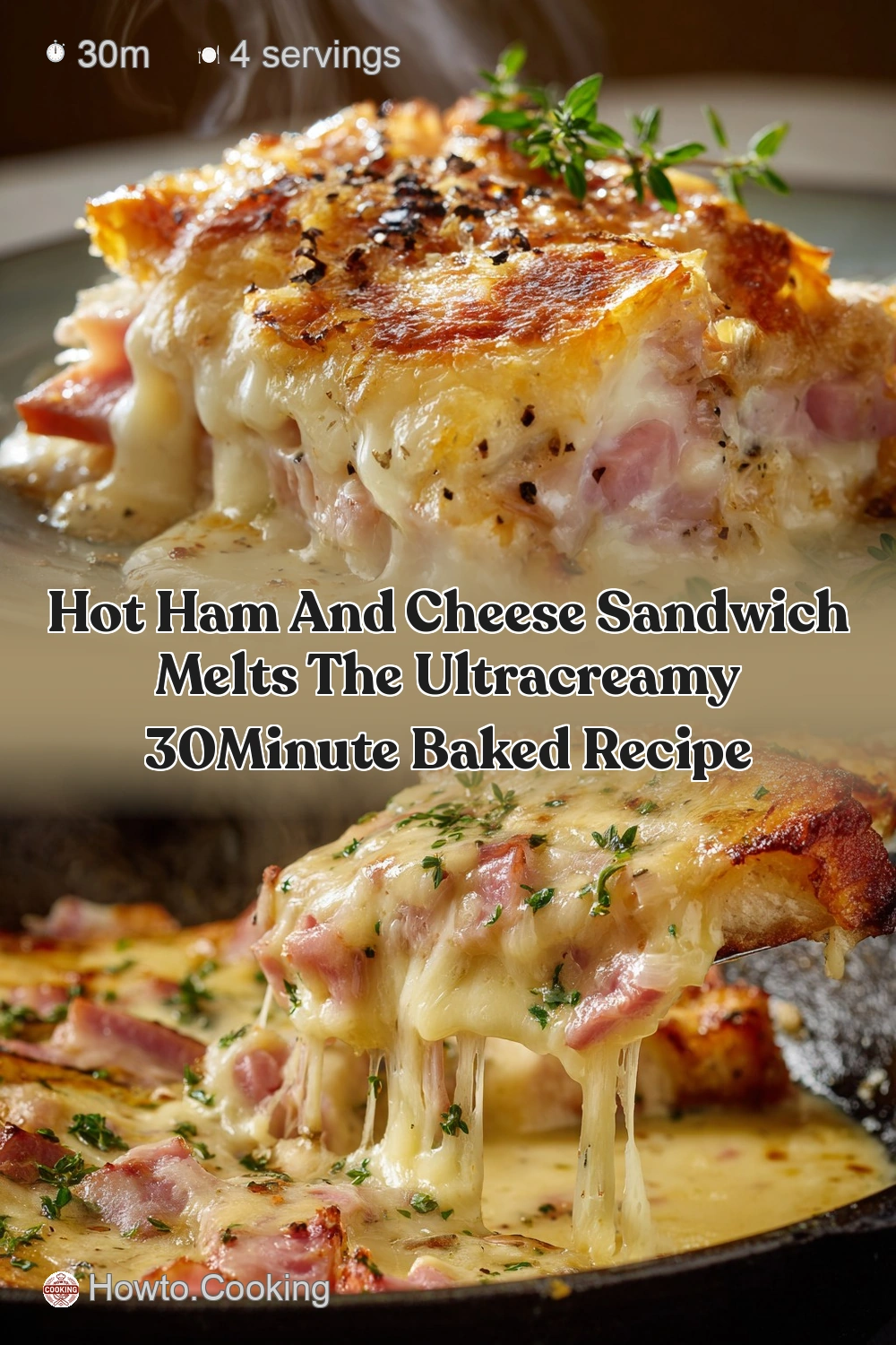 Hot Ham and Cheese The Chefs 30Minute Creamy Mornay Melt