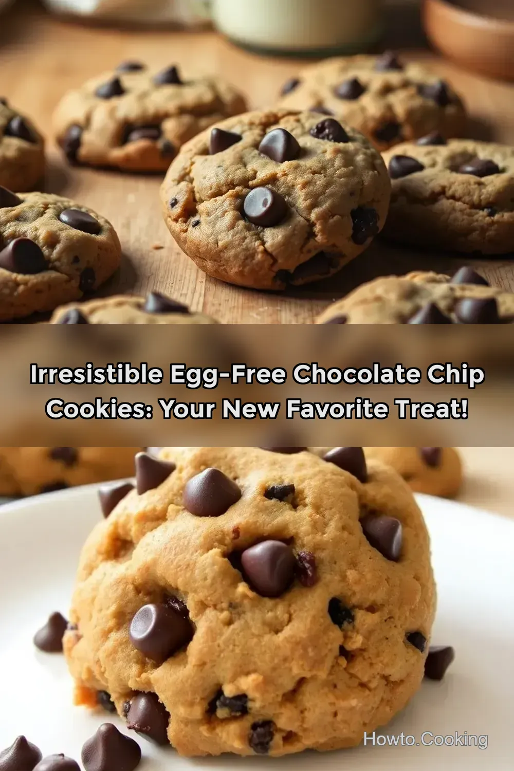 Decadent Chocolate Chip Cookies Without Eggs: Easy