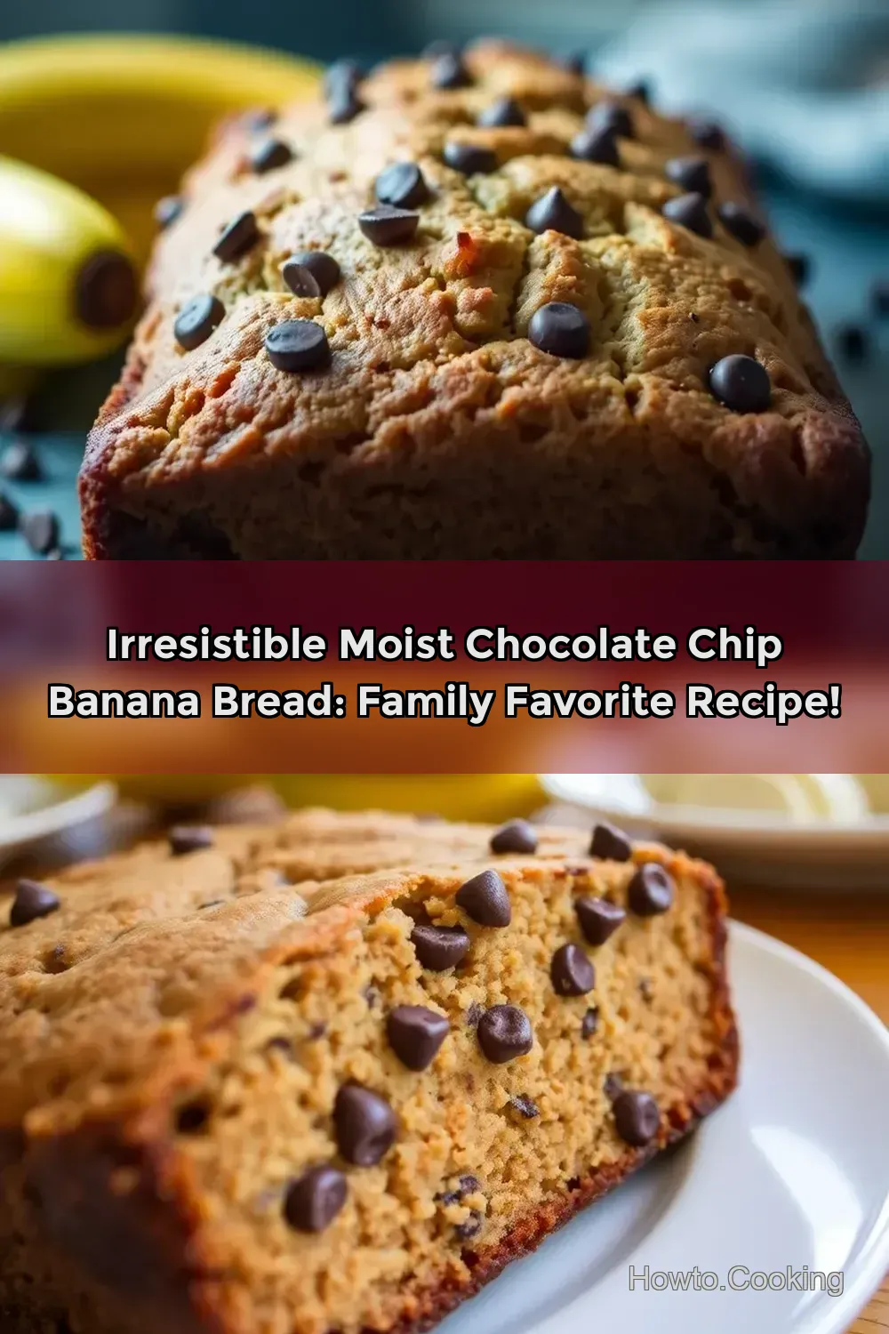 Easy Heavenly Banana Chocolate Chip Bread Recipe - My…