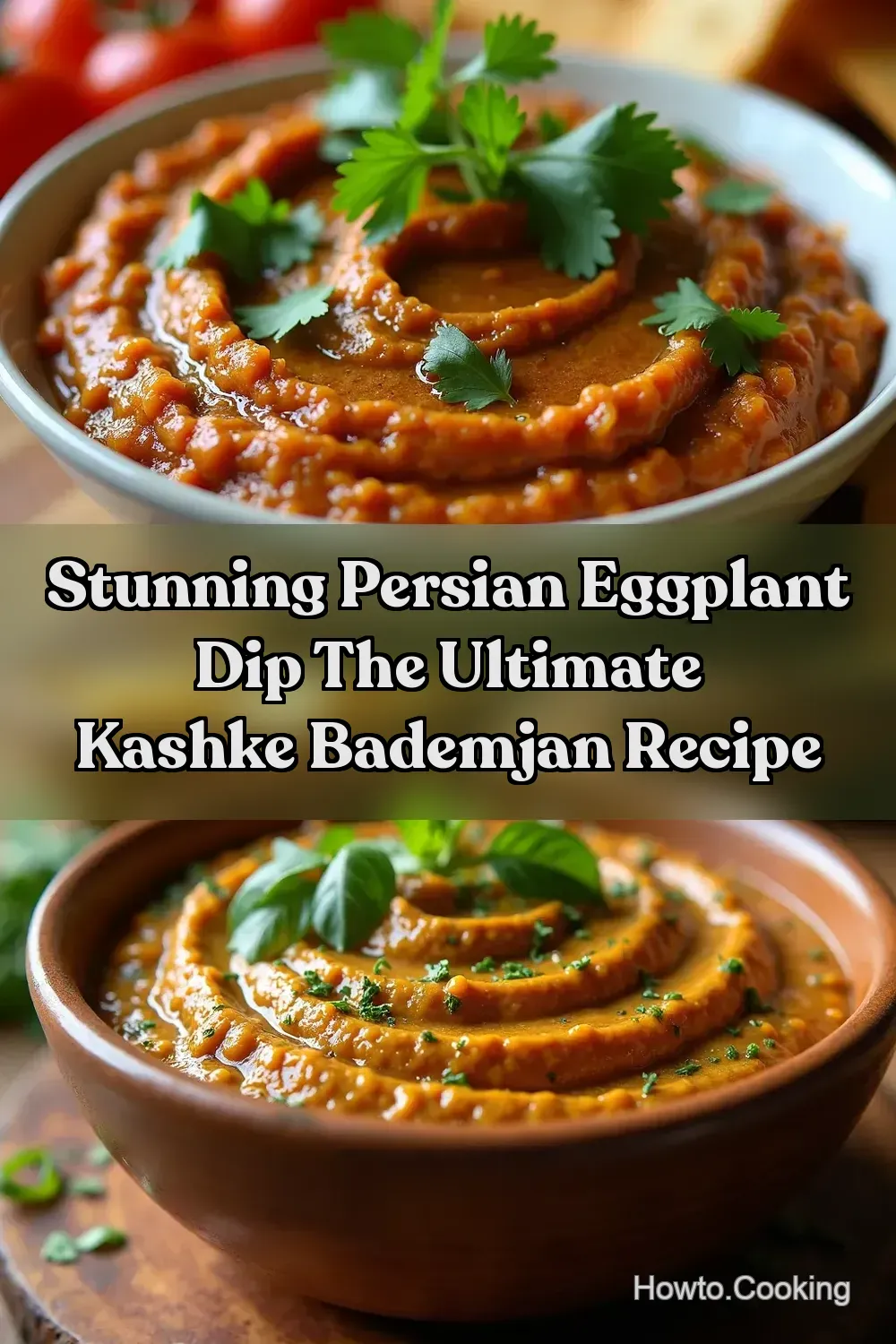 Smoky Kashke Bademjan Easy Persian Eggplant Dip Recipe