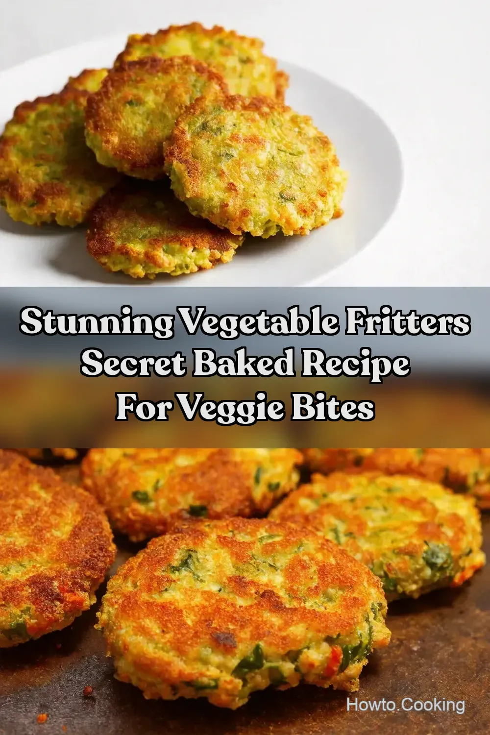 Crispy Baked Vegetable Fritters NOT Fried My Easy Recipe