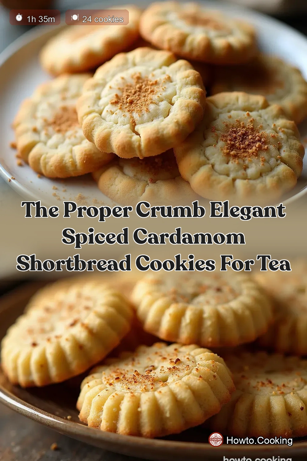 Foolproof Cardamom Shortbread Cookies Recipe MeltinYourMouth