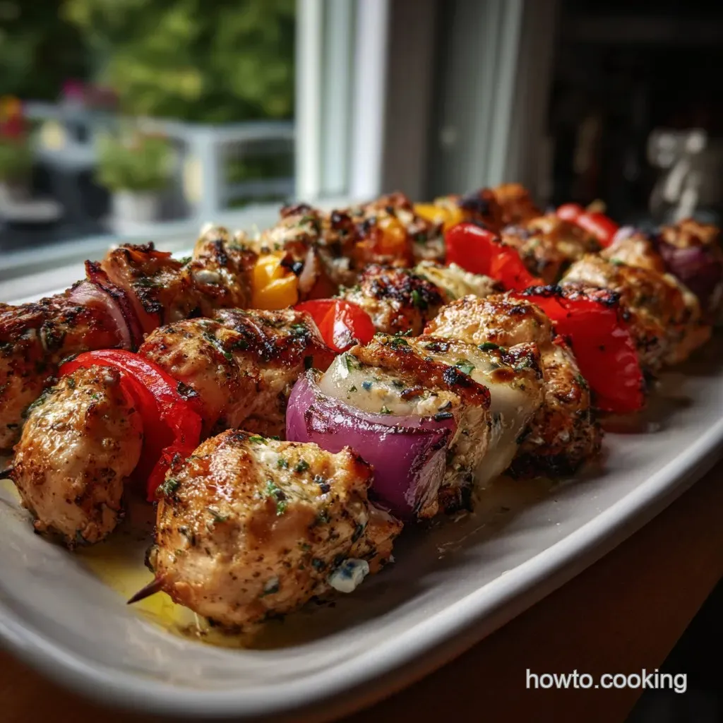 Greek Chicken Kabobs: Tender Marinade - How to Cooking