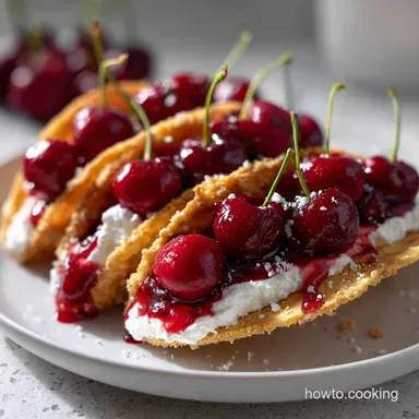 Cherry Cheesecake Tacos: Crispy Baked in 20 Minutes - How…