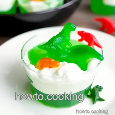 Chill Dino Jello Cups with Fun Gummies - How to Cooking