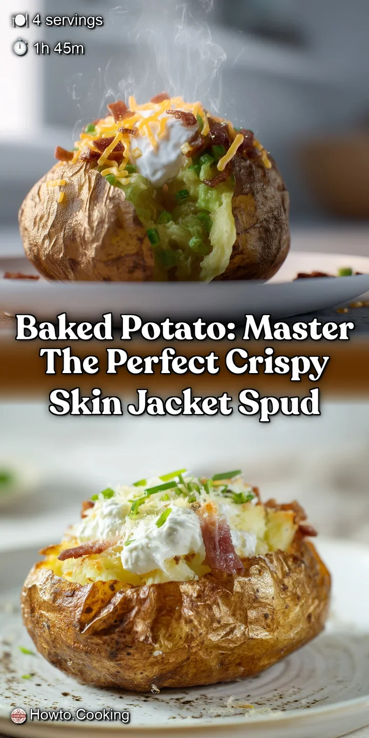 Baked Potato Recipe: Ultimate Crispy Skin Jacket Spud - How…