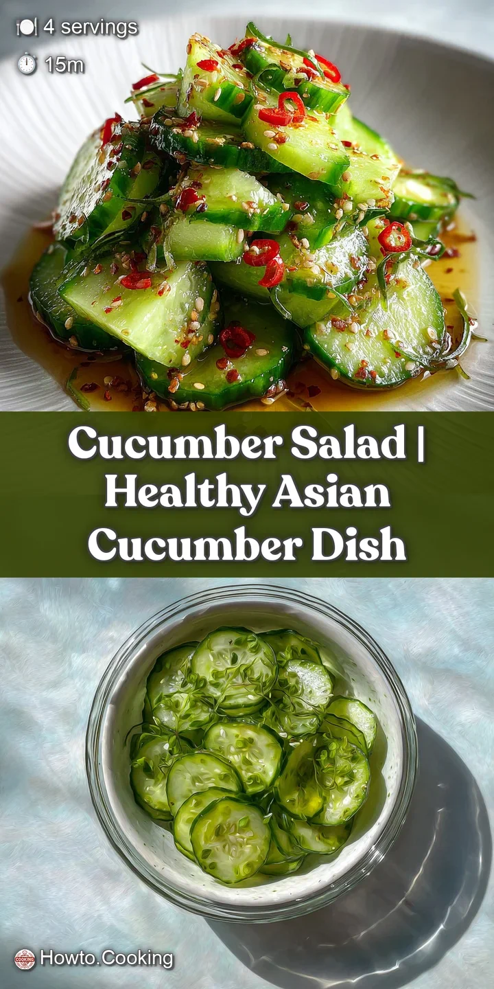 Cucumber Salad in 15 Minutes: Crisp & Zingy - How to Cooking