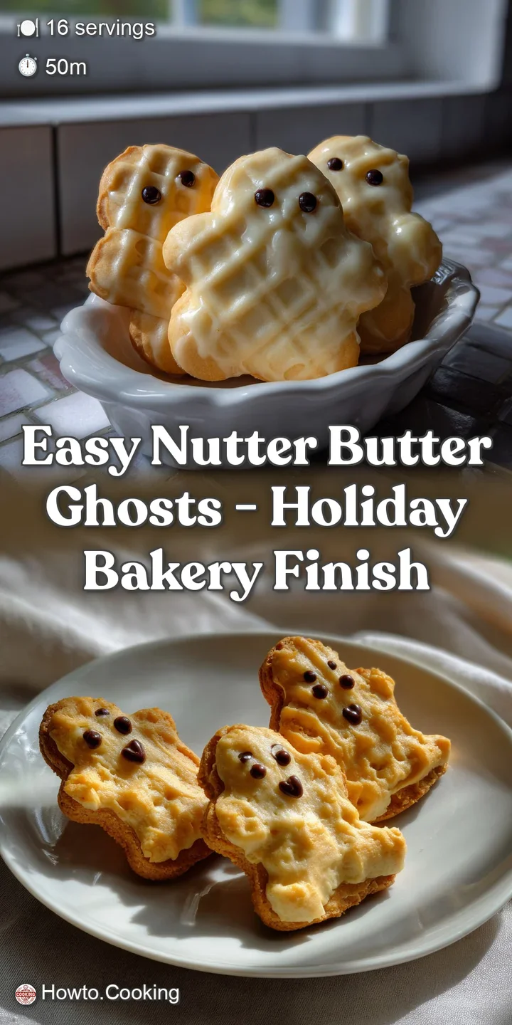 Easy Nutter Butter Ghosts with White Chocolate - How to…