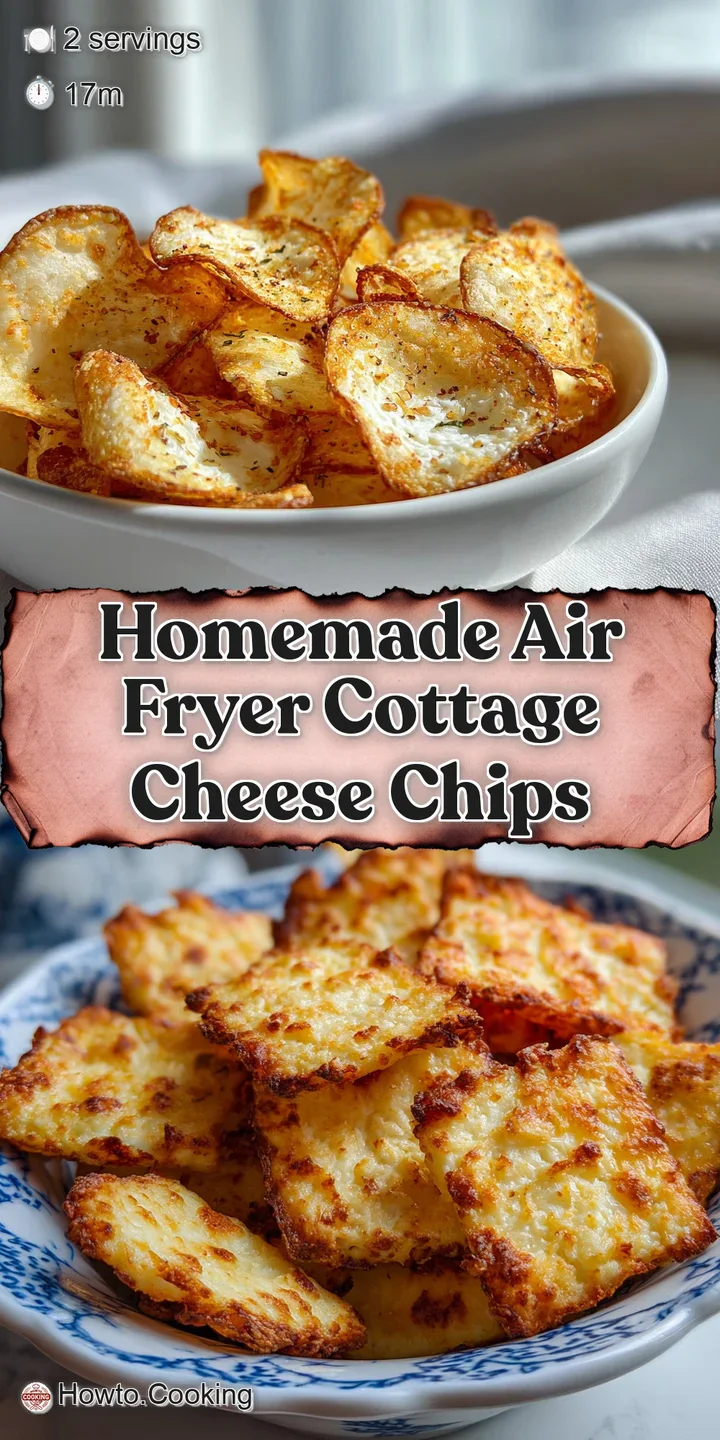 Homemade Air Fryer Cottage Cheese Chips: Crispy Baked - How…