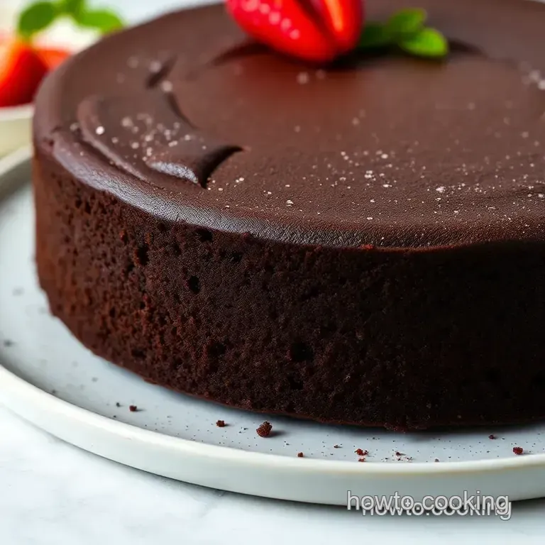 Decadent Flourless Chocolate Cake Recipe: So Easy! - How to…