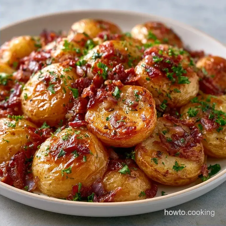 Easy Warm German Potato Salad with Bacon - How to Cooking