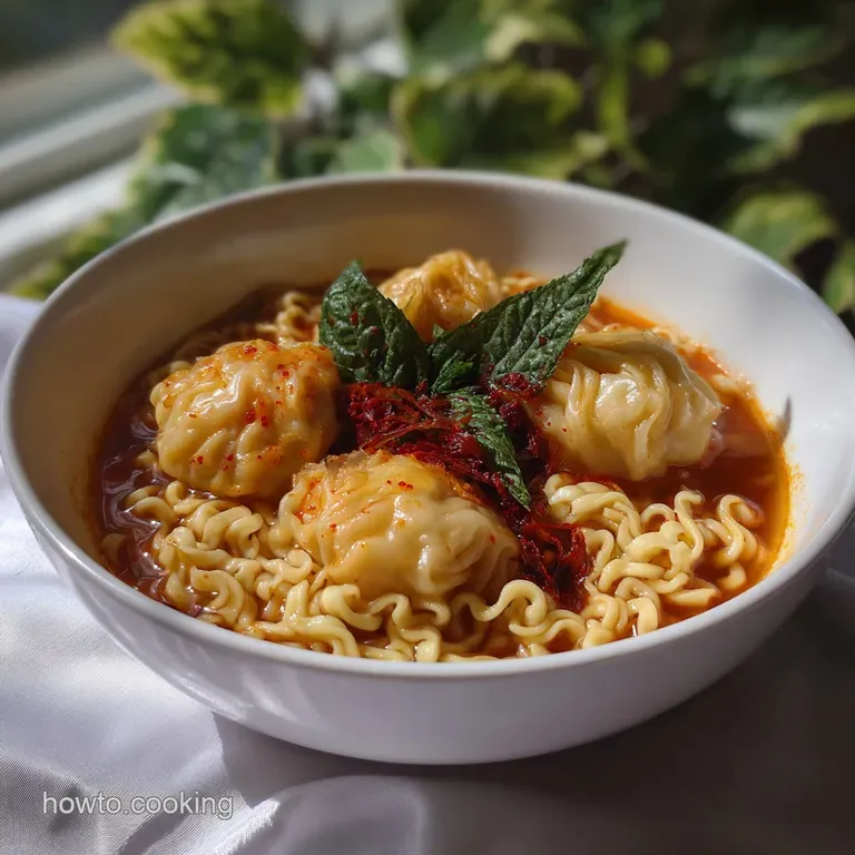 Kimchi and Dumpling Noodle Soup: 25-Minute Umami Bomb