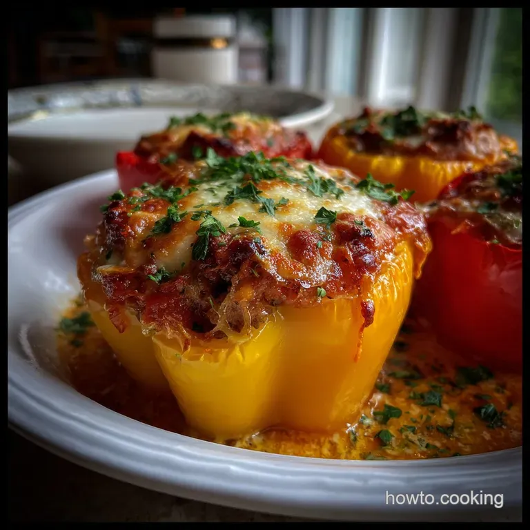 Lasagna Stuffed Peppers: Low-Carb Masterpiece - How to…